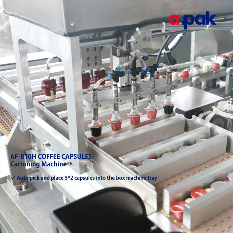 AF-B10H Nespresso capsule cartoning machine - AFPAK factory