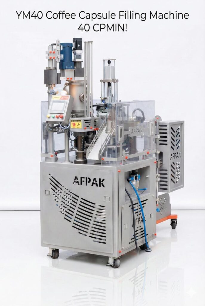 YM40 Single serve coffee pods filling machine | 40 caps per min | K ...