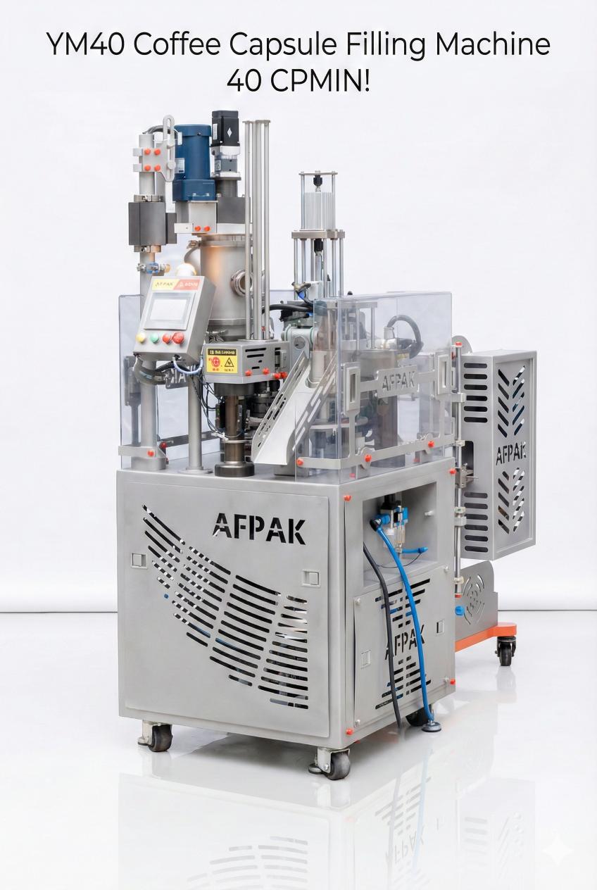 YM40 Single serve coffee pods filling machine | 40 caps per min | K ...